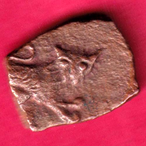 lunawada state half paisa lion portrait :-FA8664 – Indian Coins Hub